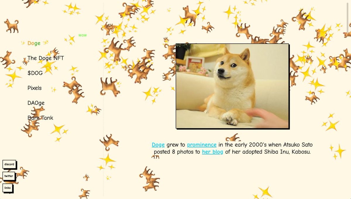 Dog Meme Wow Wallpaper