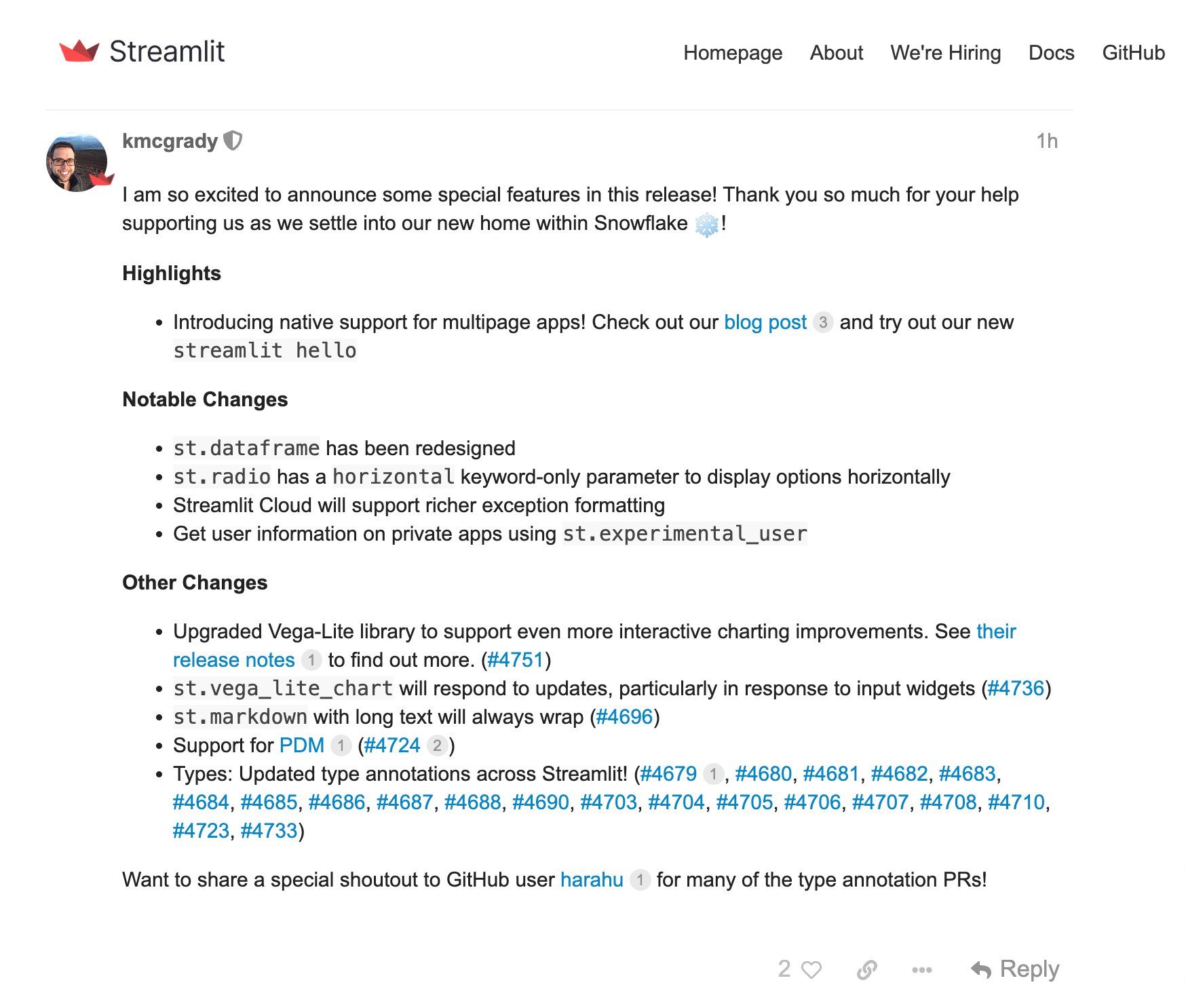 Charly Wargnier 🇺🇦 on Twitter: "Multipage apps, now on @Streamlit V1.10! 🎈🎉 But wait, there's ...