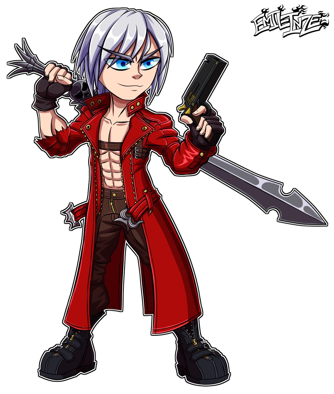 Dante Sparda Dmc3 Wallpaper HD Wallpaper: Devil May Cry 3, Devil May