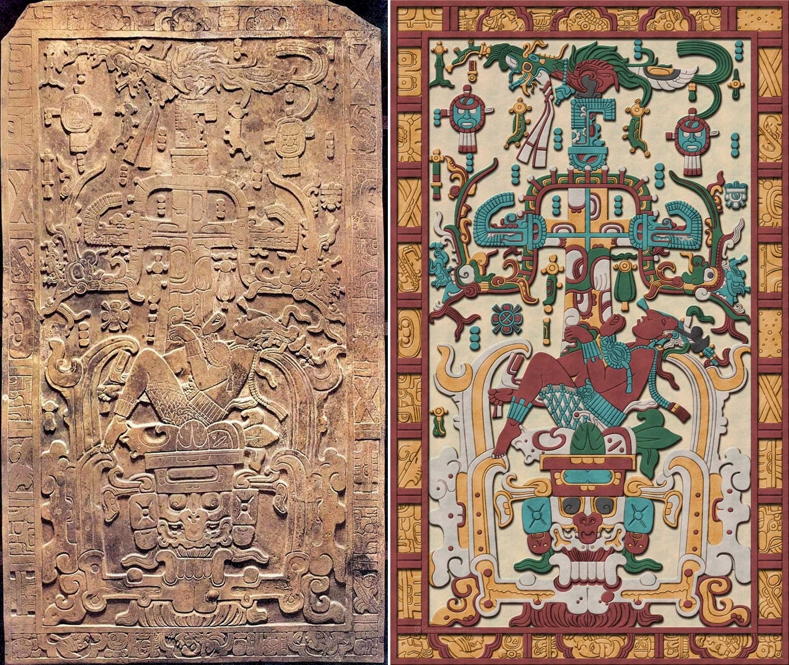 Pakal Mayan Symbol For Astronaut