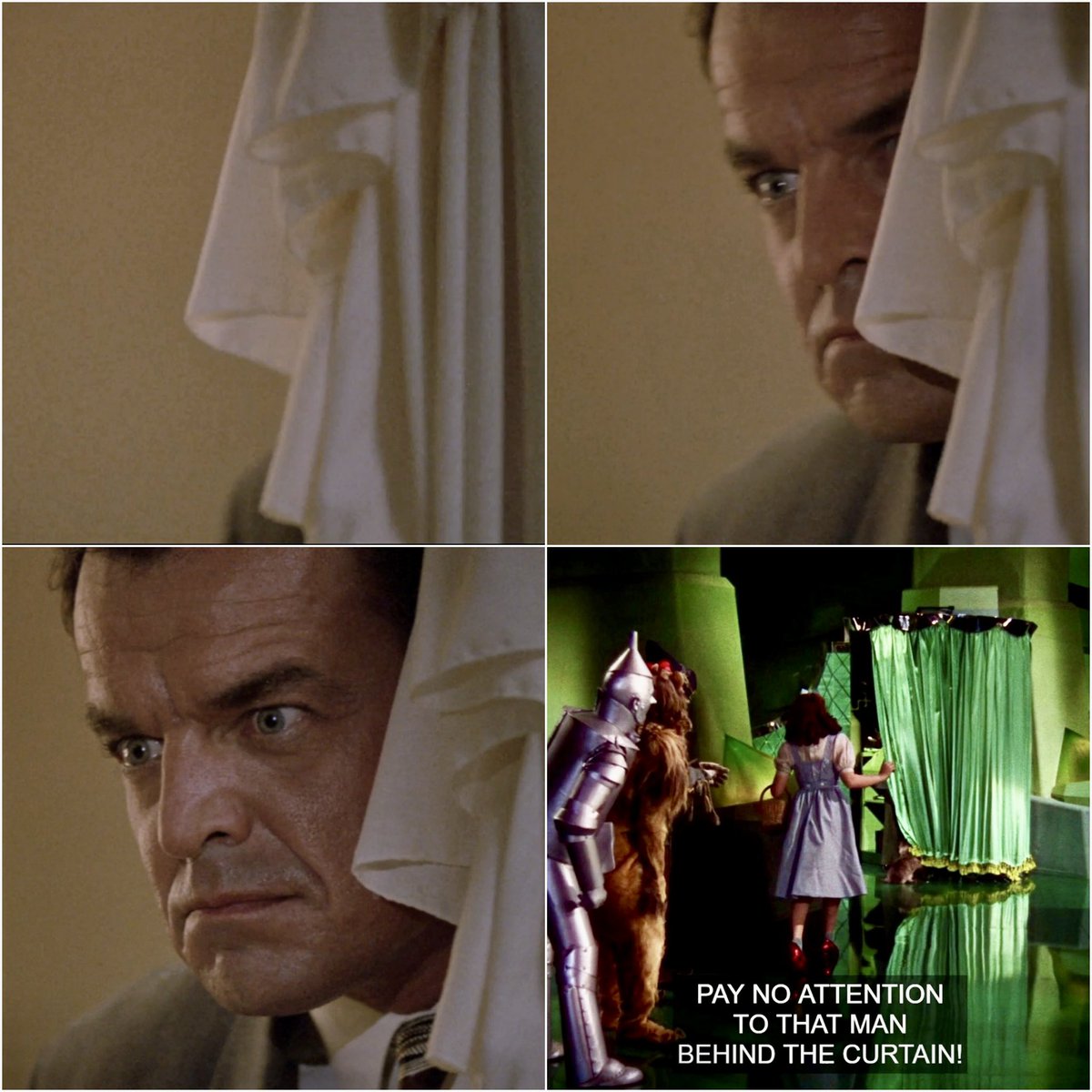 “Pay no attention to that man behind the curtain!” This iconic WIZARD ...