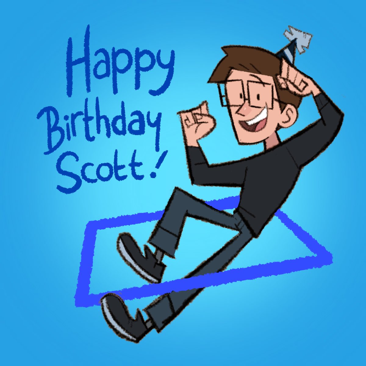 「Happy Birthday @ScottTheWoz! I hope you 」|Rikiのイラスト