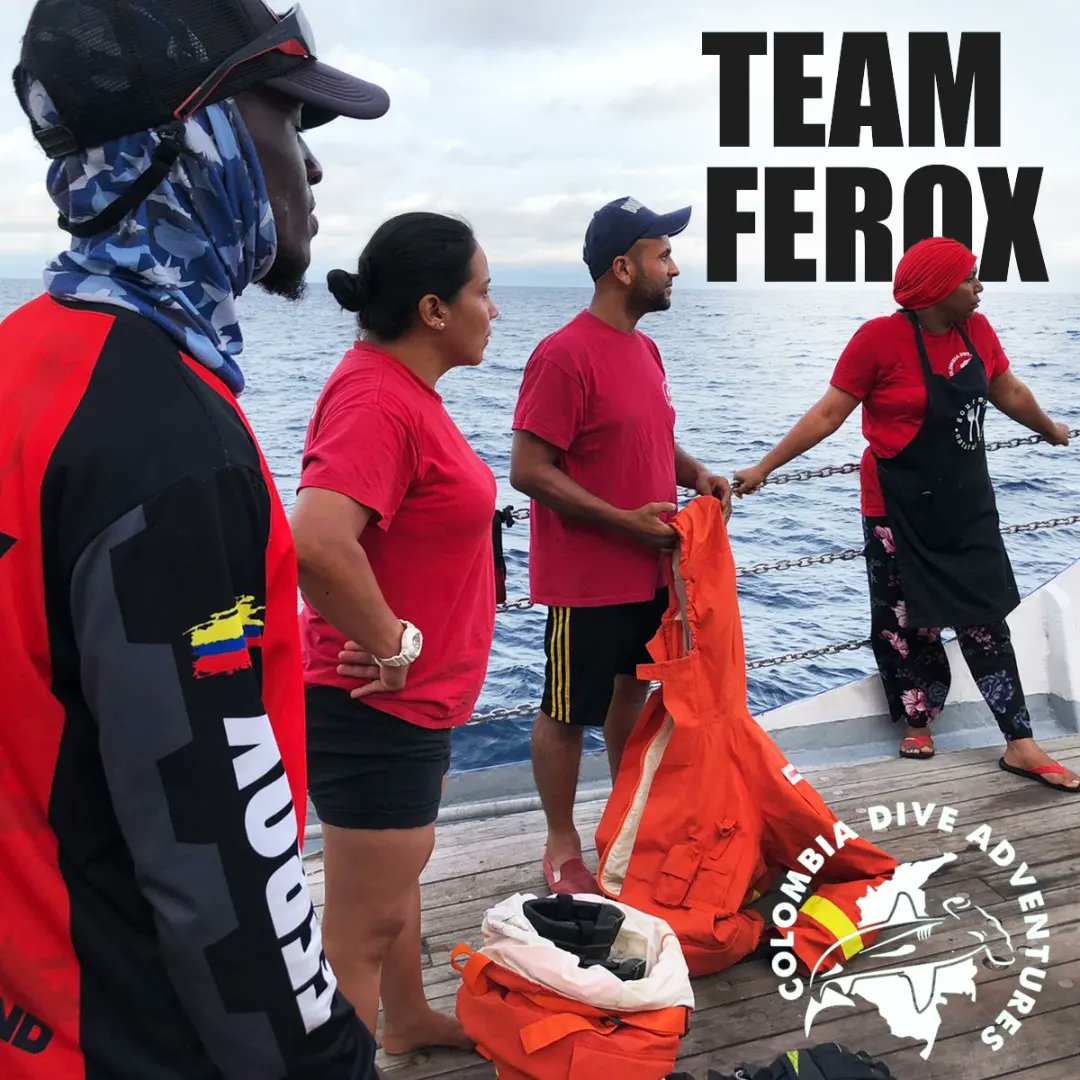 FEROX - Colombia Dive Adventures Malpelo on Twitter: "The Ferox crew, being made up of people ...