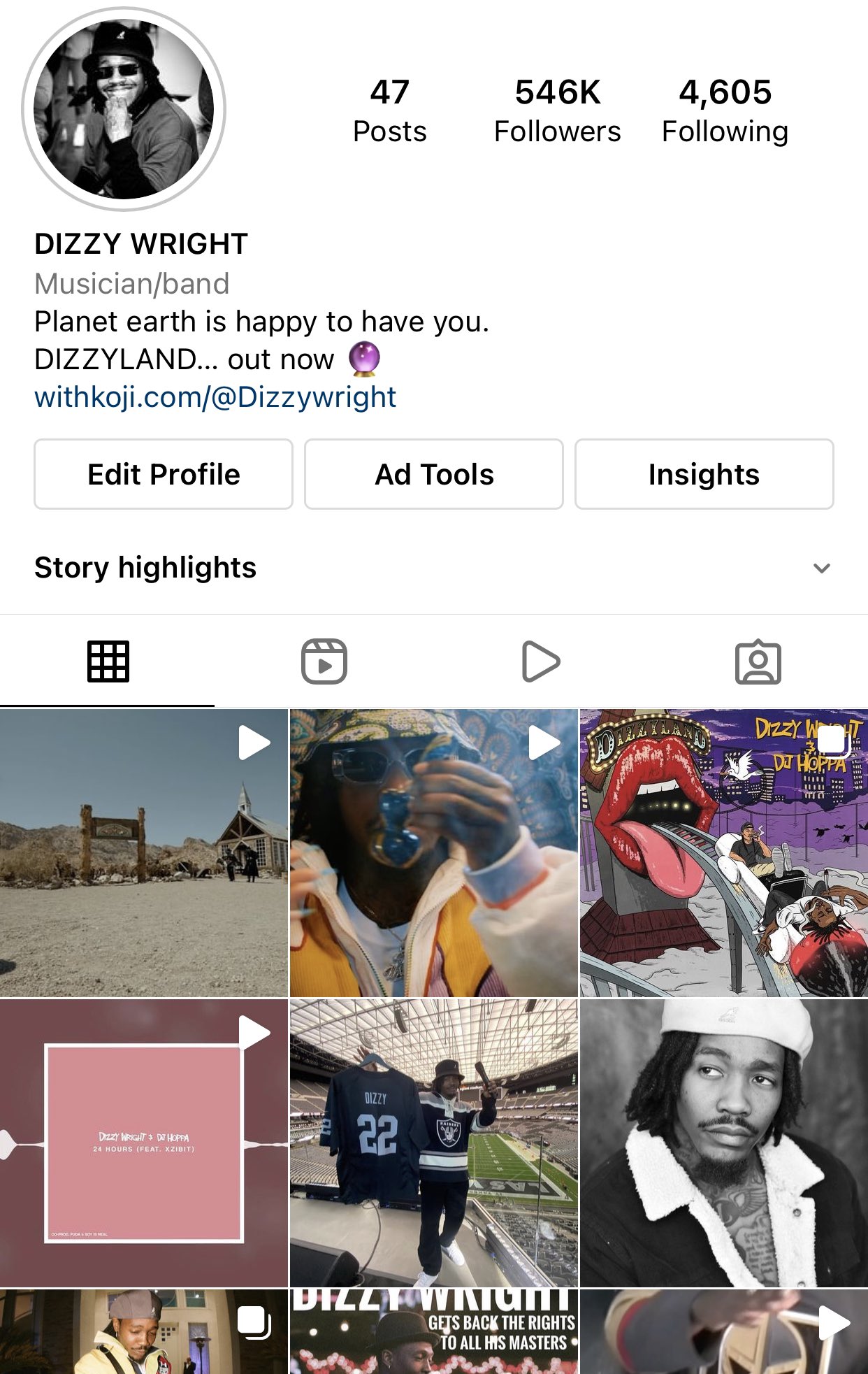 Dizzy Wright Instagram