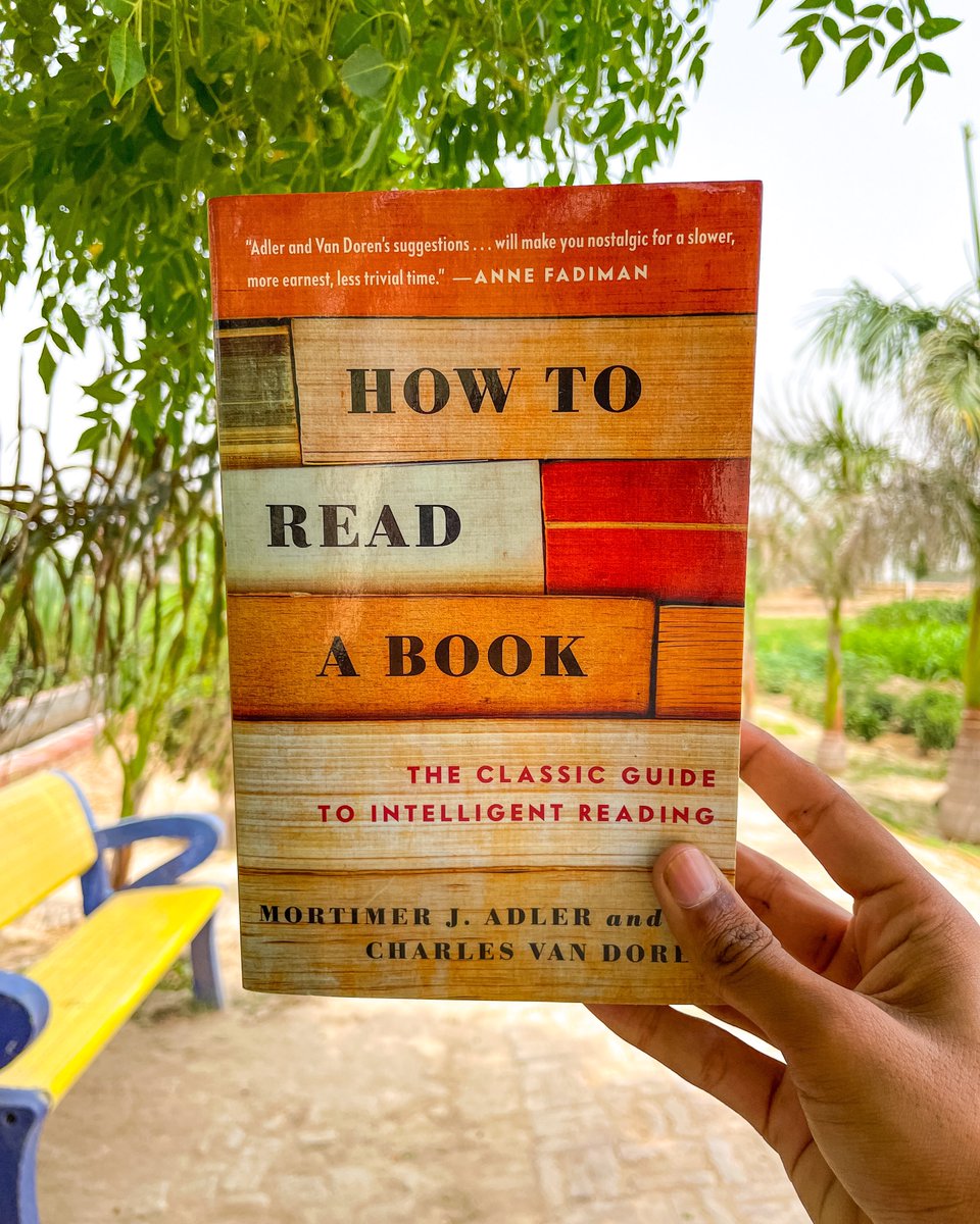10 Lessons from How To Read A Book (thread) - Thread from Library ...