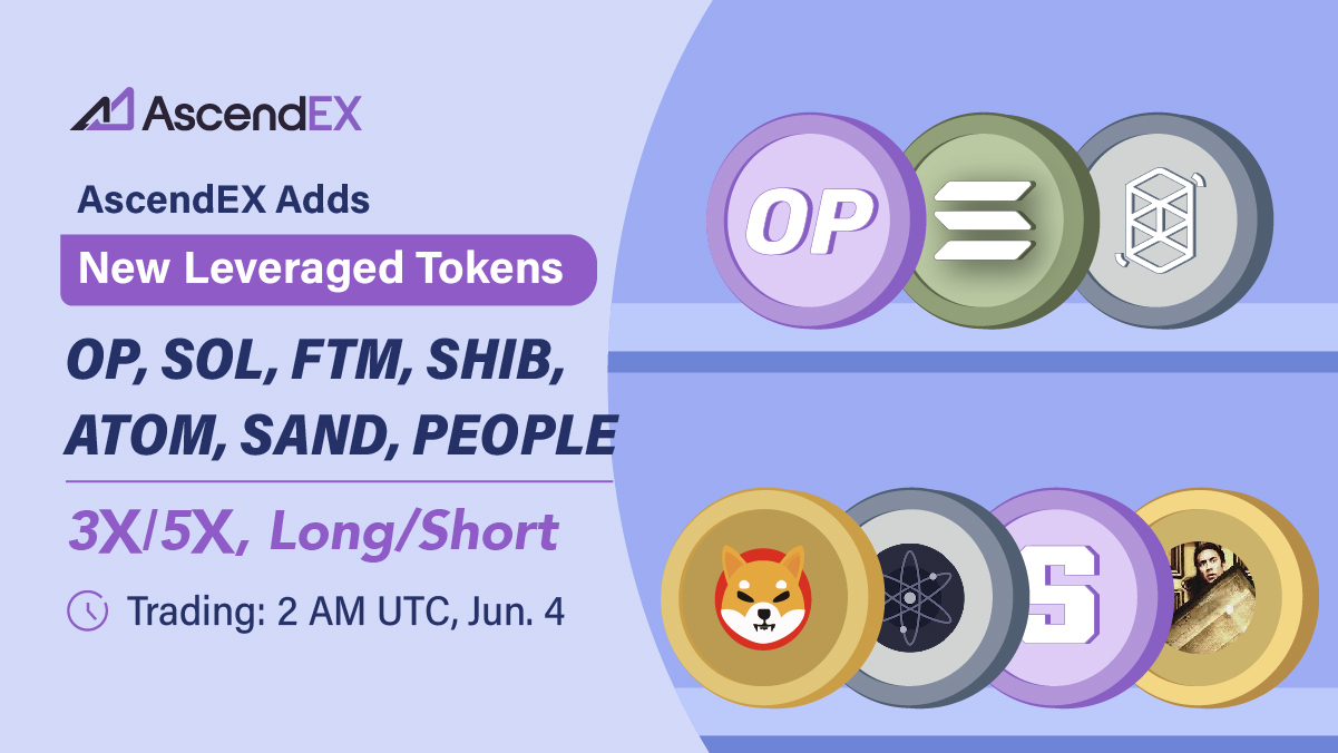 AscendEX India 🇮🇳 on Twitter: "📢#AscendEX adds New Leveraged Tokens: $OP, $SOL, $FTM, $SHIB ...