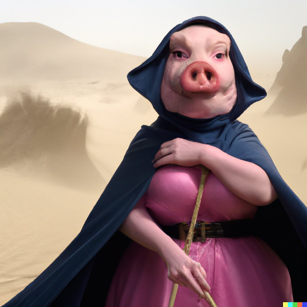 Joscha Bach on Twitter: "A still of Miss Piggie in Dune (2021) https://t.co/9DntkpEngy" / Twitter