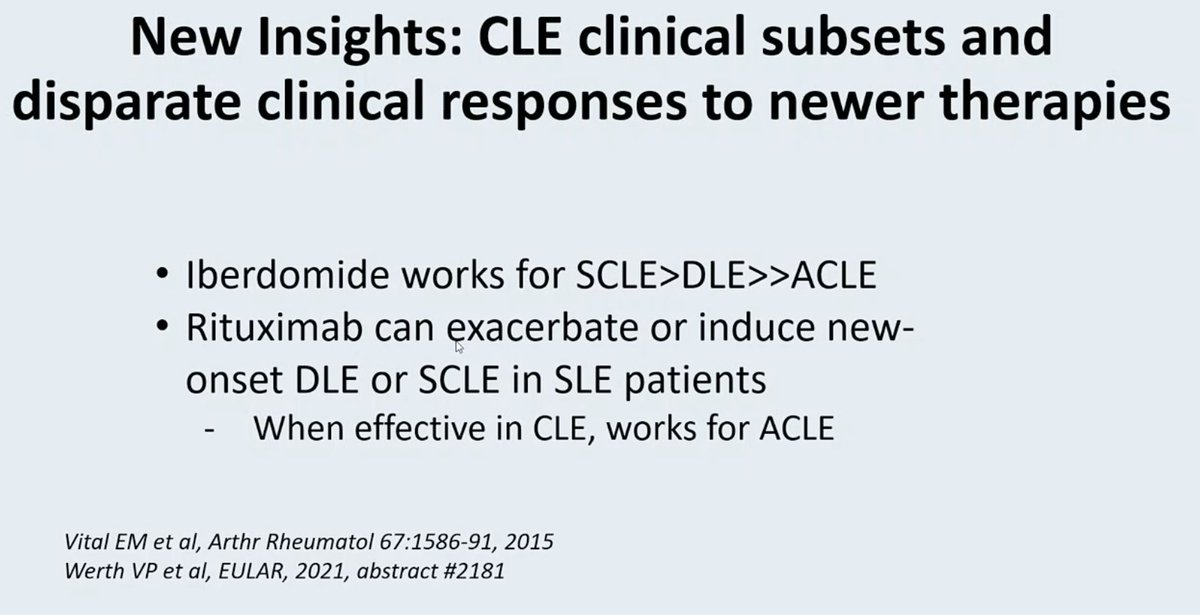 #EULAR2022 Joint and skin involvement in SLE Treatment of CLE 👉🏻 ...