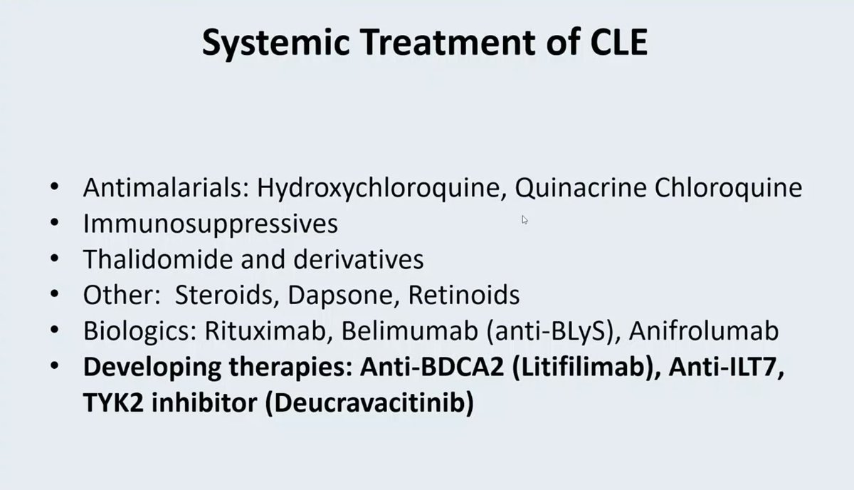 #EULAR2022 Joint and skin involvement in SLE Treatment of CLE 👉🏻 ...