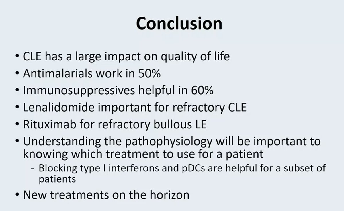 #EULAR2022 Joint and skin involvement in SLE Treatment of CLE 👉🏻 ...
