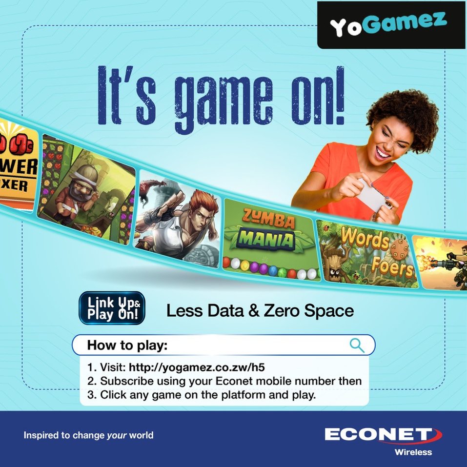 Econet Wireless On Twitter Keep Calm And Game On Link Up And Play On