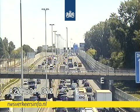 Rijkswaterstaat Verkeersinformatie on Twitter: "Het is druk op de #A20 richting Gouda. Vlak voor ...