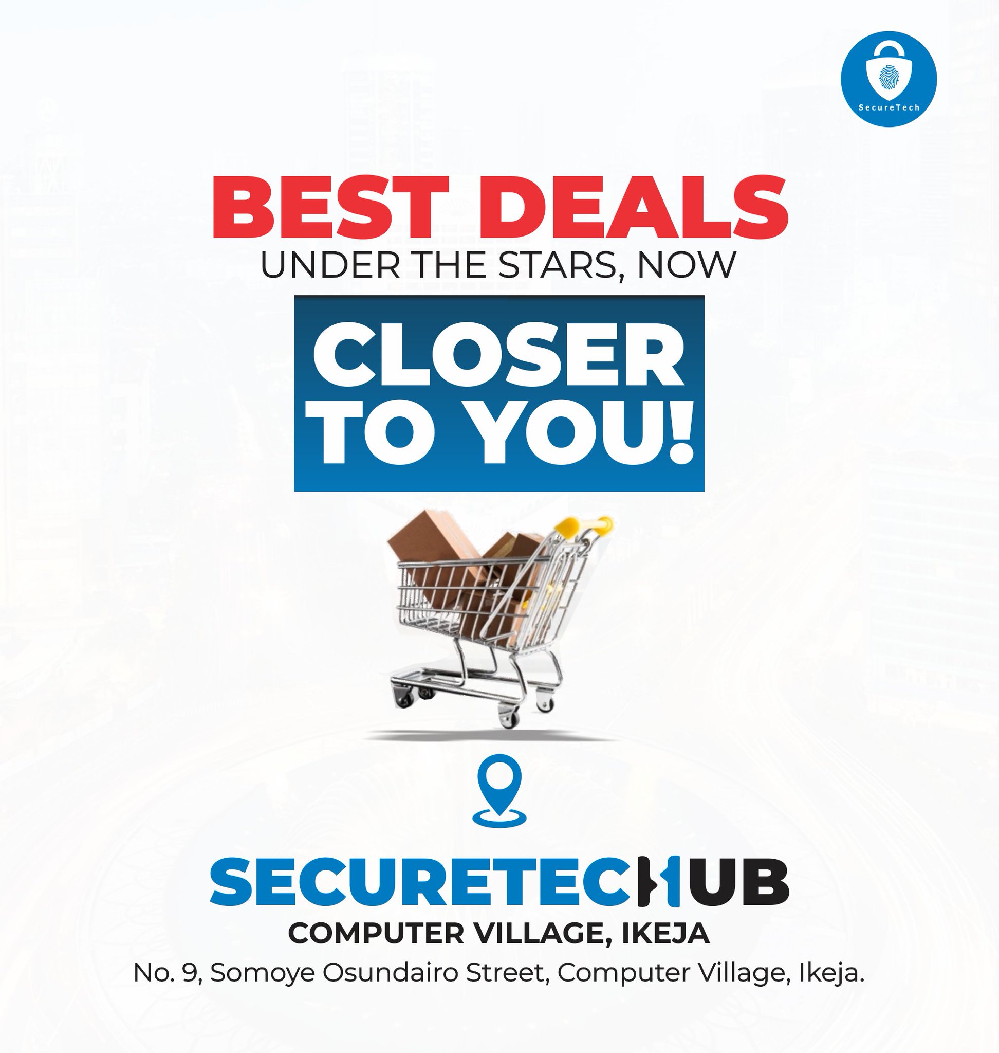 SecureTech Nigeria on Twitter: "Visit our hub at computer village Ikeja for all your security ...