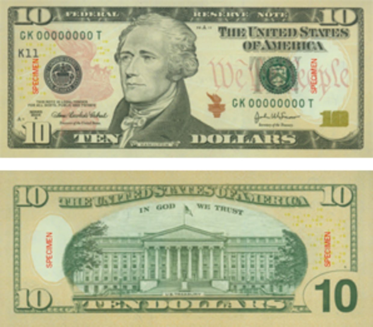 New 1 Dollar Bill Design
