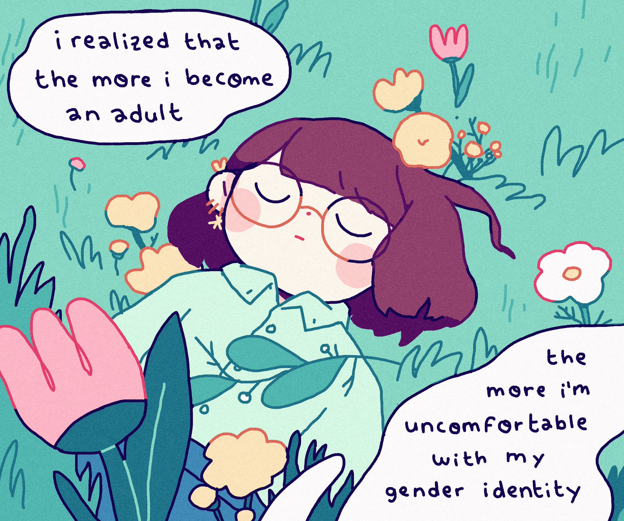 🔞 Zeekar but wacky and uncharacteristic on Twitter: "RT @megaelod: non-binary thoughts 1/2 https ...