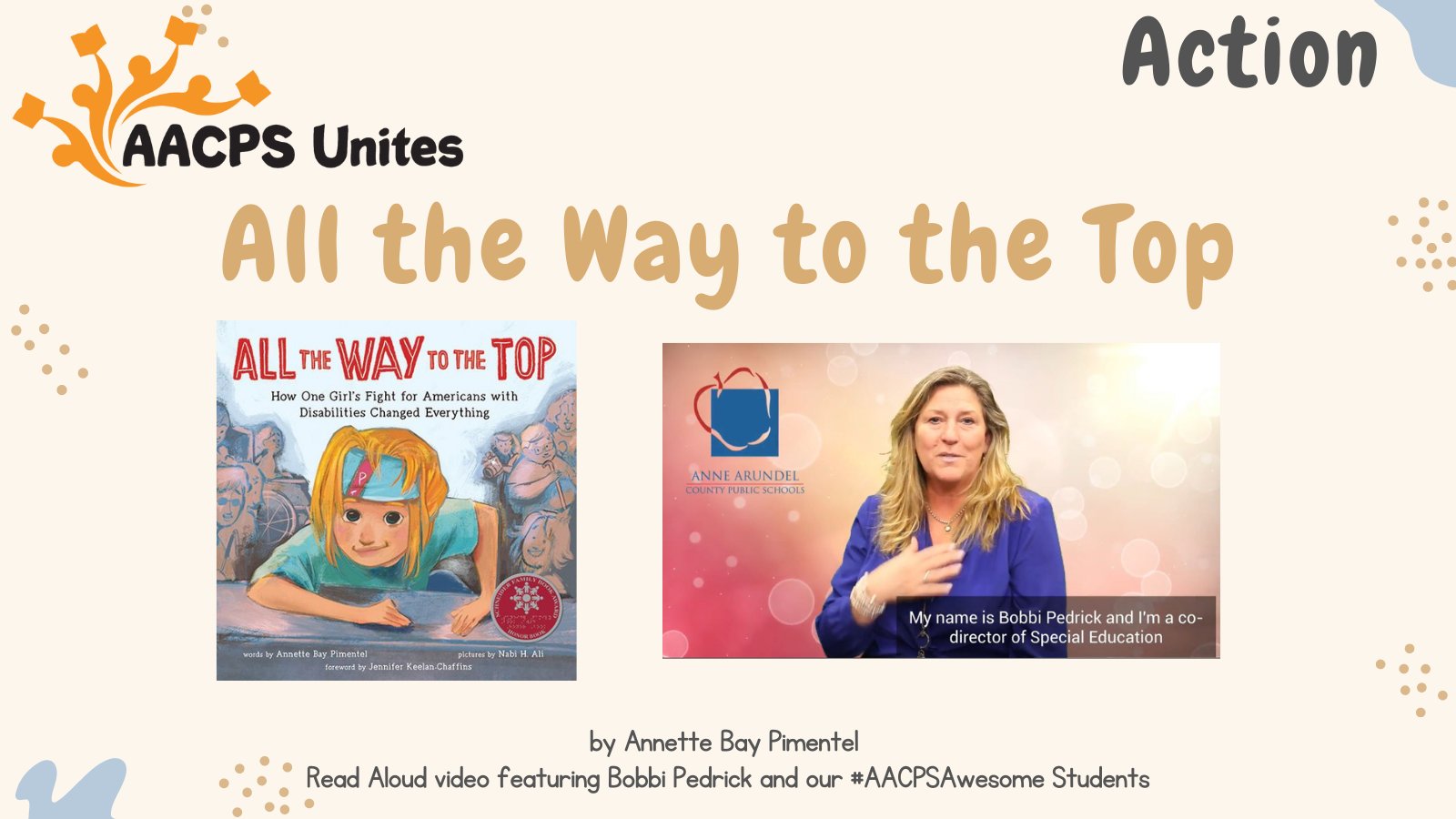 AACPS on Twitter: "Celebrate our #AACPSUnites featured book, All the ...