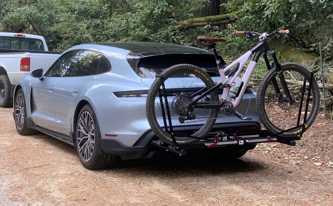 A Simple Bike Rack For The CT TaycanForum -- Porsche Taycan Owners ...