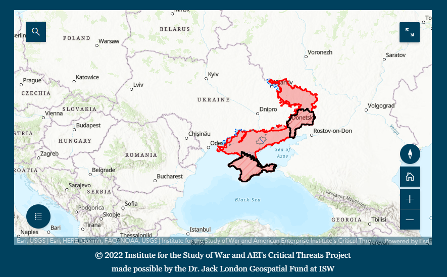 Isw interactive map