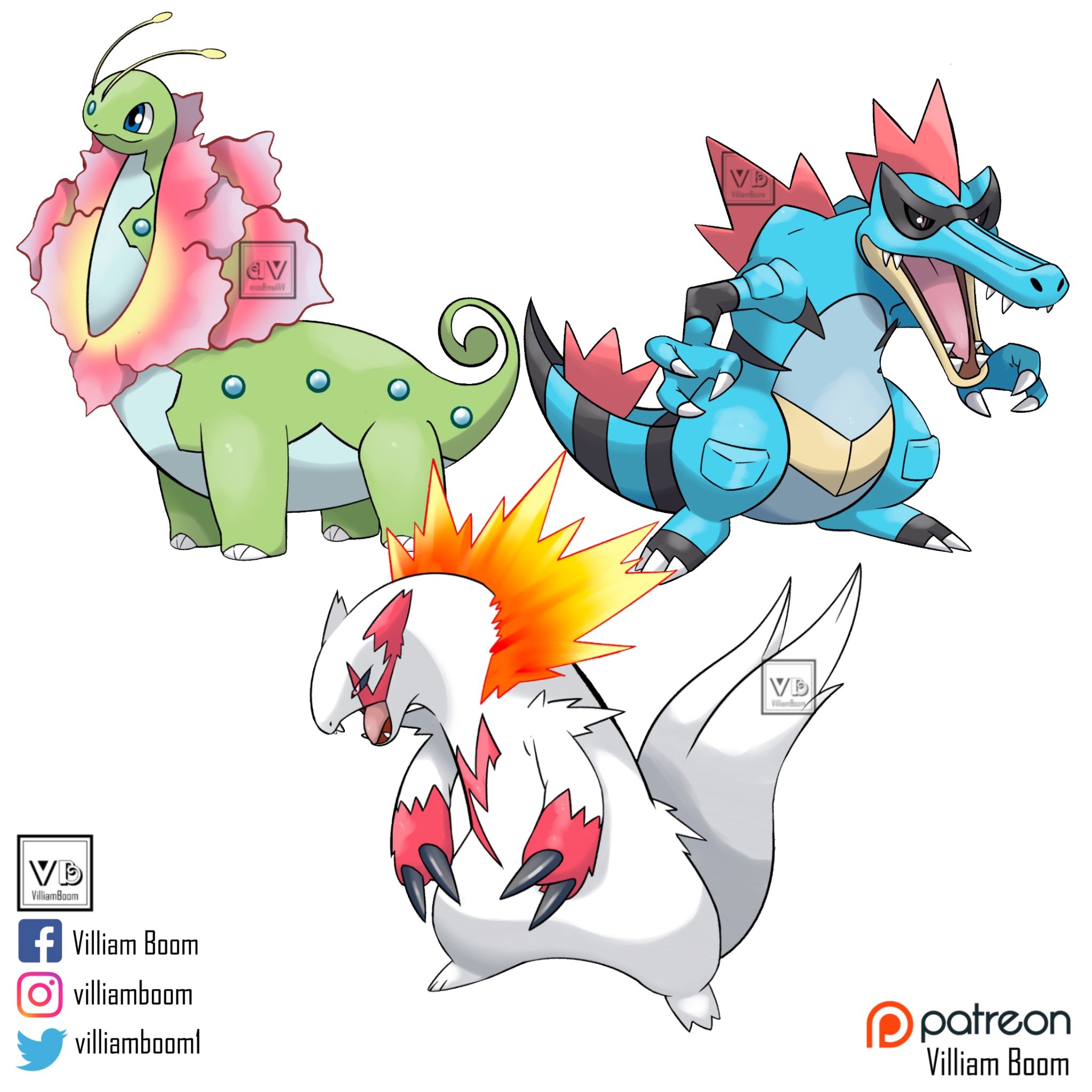 Mega Starters Johto