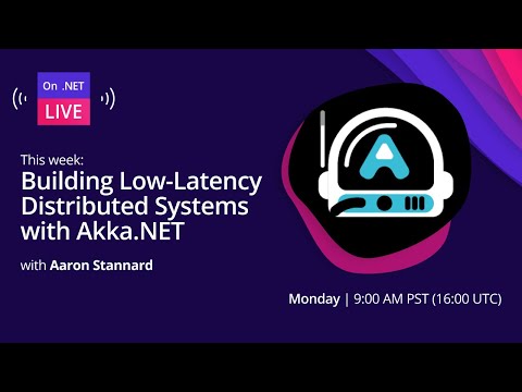 .NET on Twitter: "In this week's episode of On .NET, @aaronontheweb joins the panel to show # ...