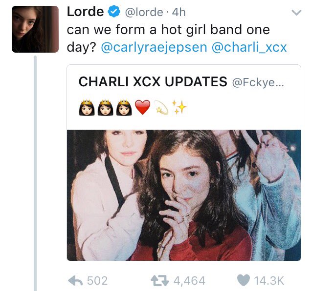 Charli Xcx And Lorde