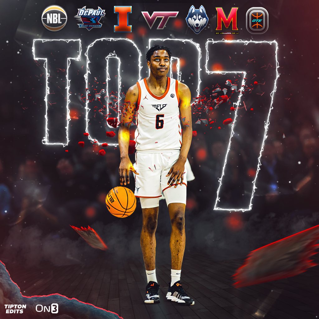 Joe Tipton on Twitter: "2023 four-star Tafara Gapare tells @On3Recruits he’s down to seven ...