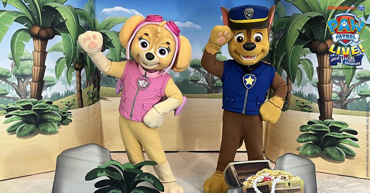 Paw Patrol Live on Twitter: "If you think your kids get excited when they see Chase and Skye on ...