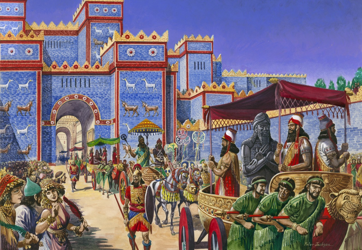 Ishtar Gate Patrick Hughes – The Ishtar Gate | Originals | Hang Up