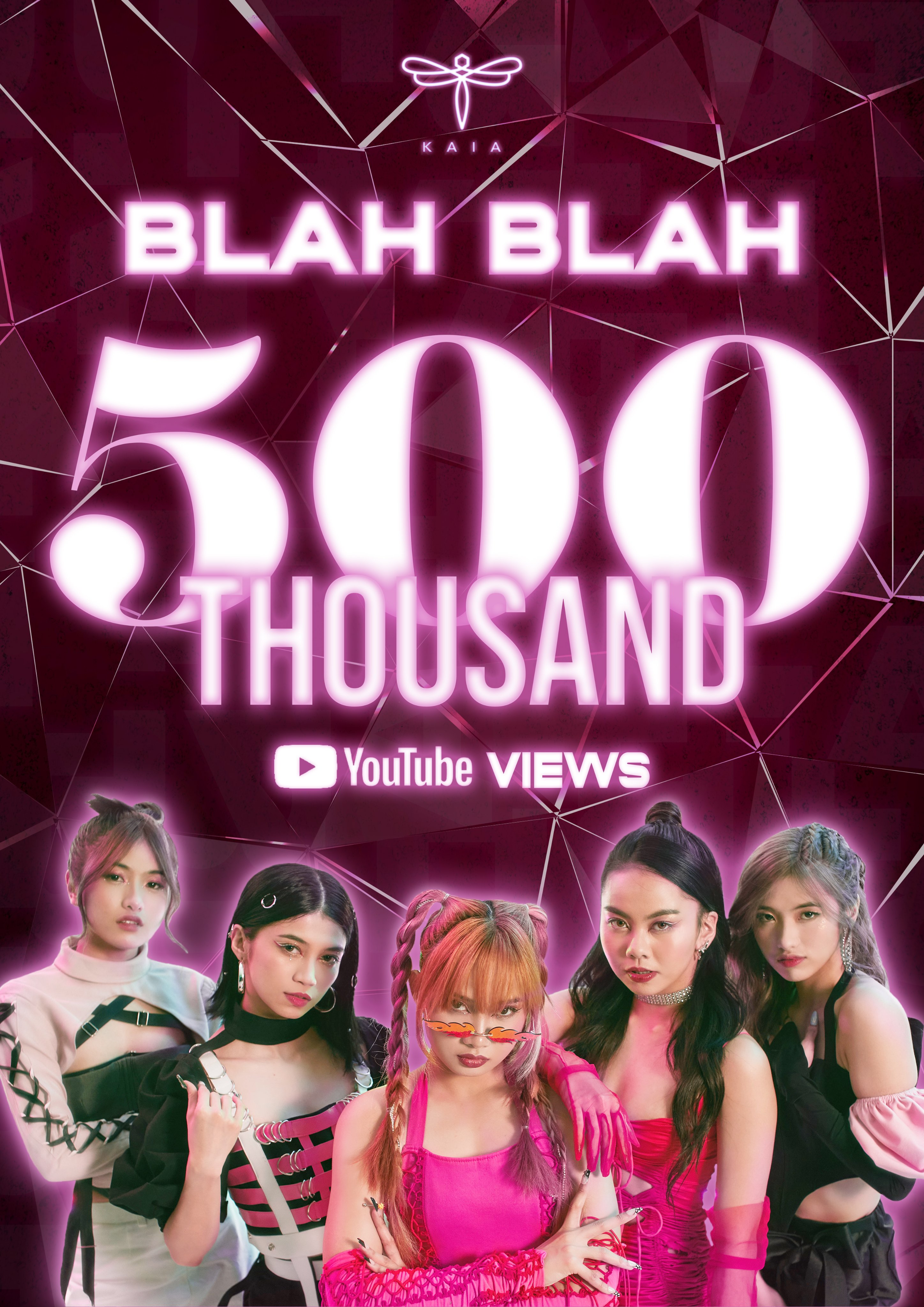 KAIA Official on Twitter: "[KAIA YouTube Milestone] KAIA 'BLAH BLAH' Official Music Video has ...