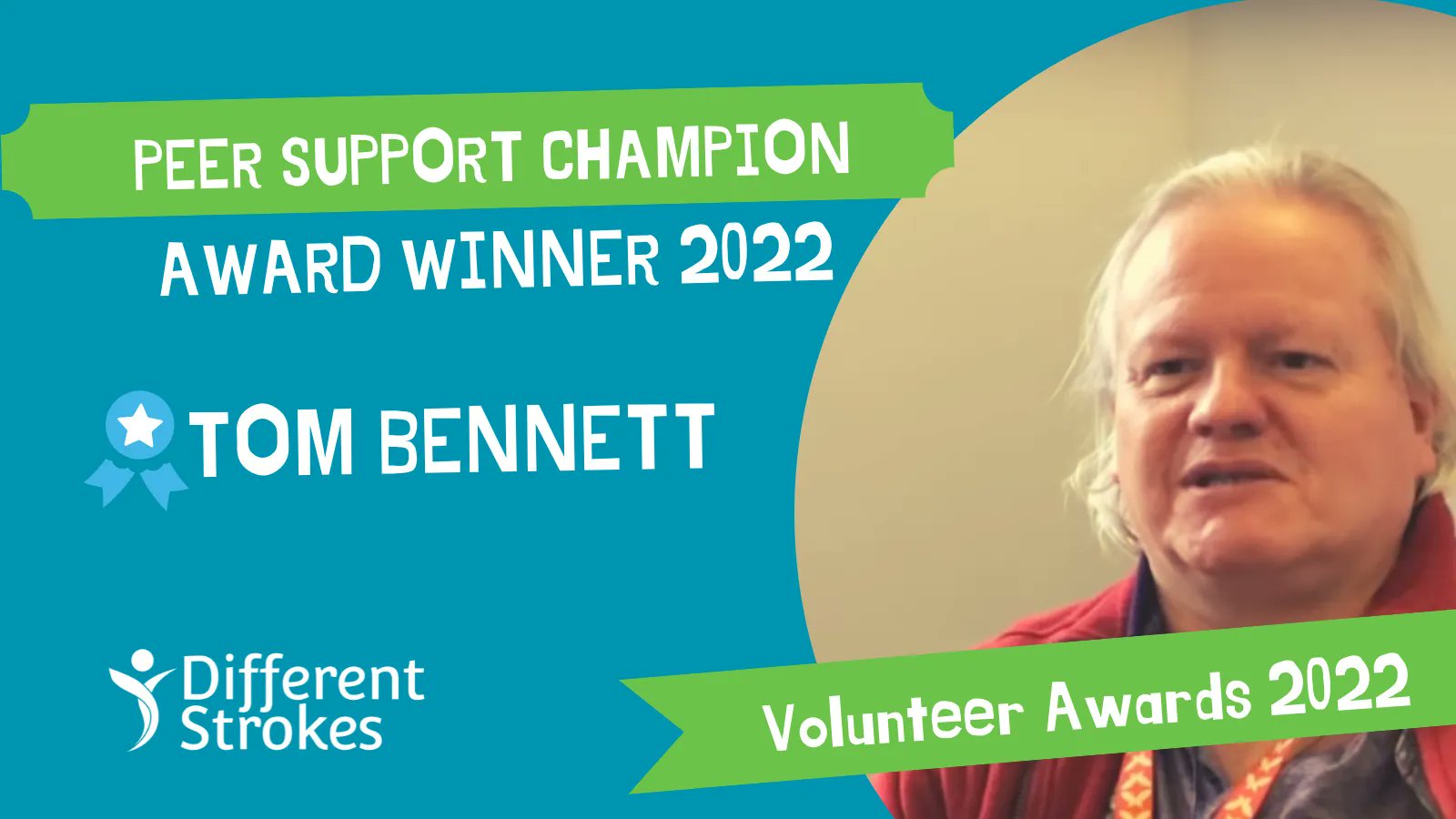 Different Strokes on Twitter: "⭐️ We are delighted to announce Tom Bennett is our Peer Support ...
