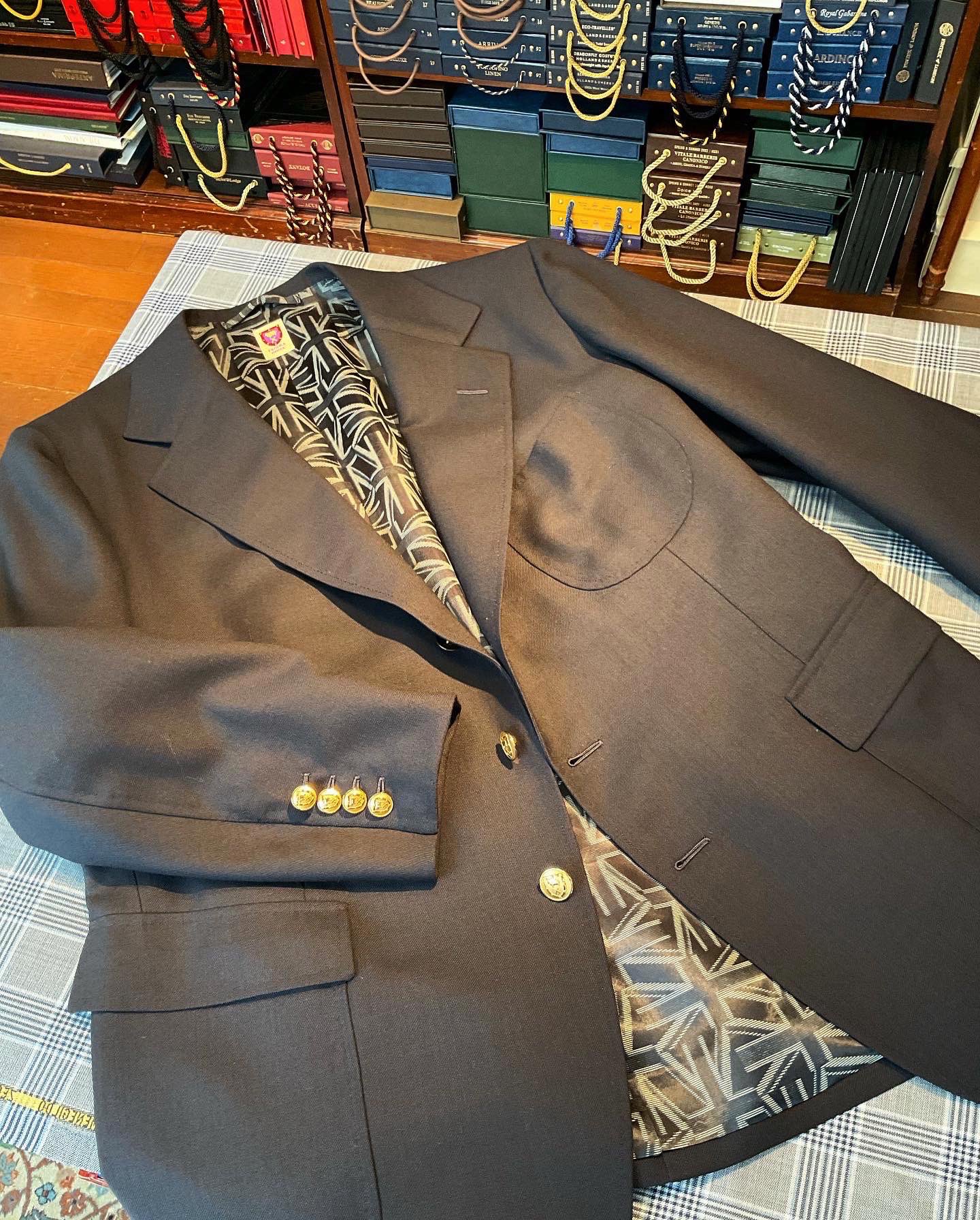 Serge Fabric Suit