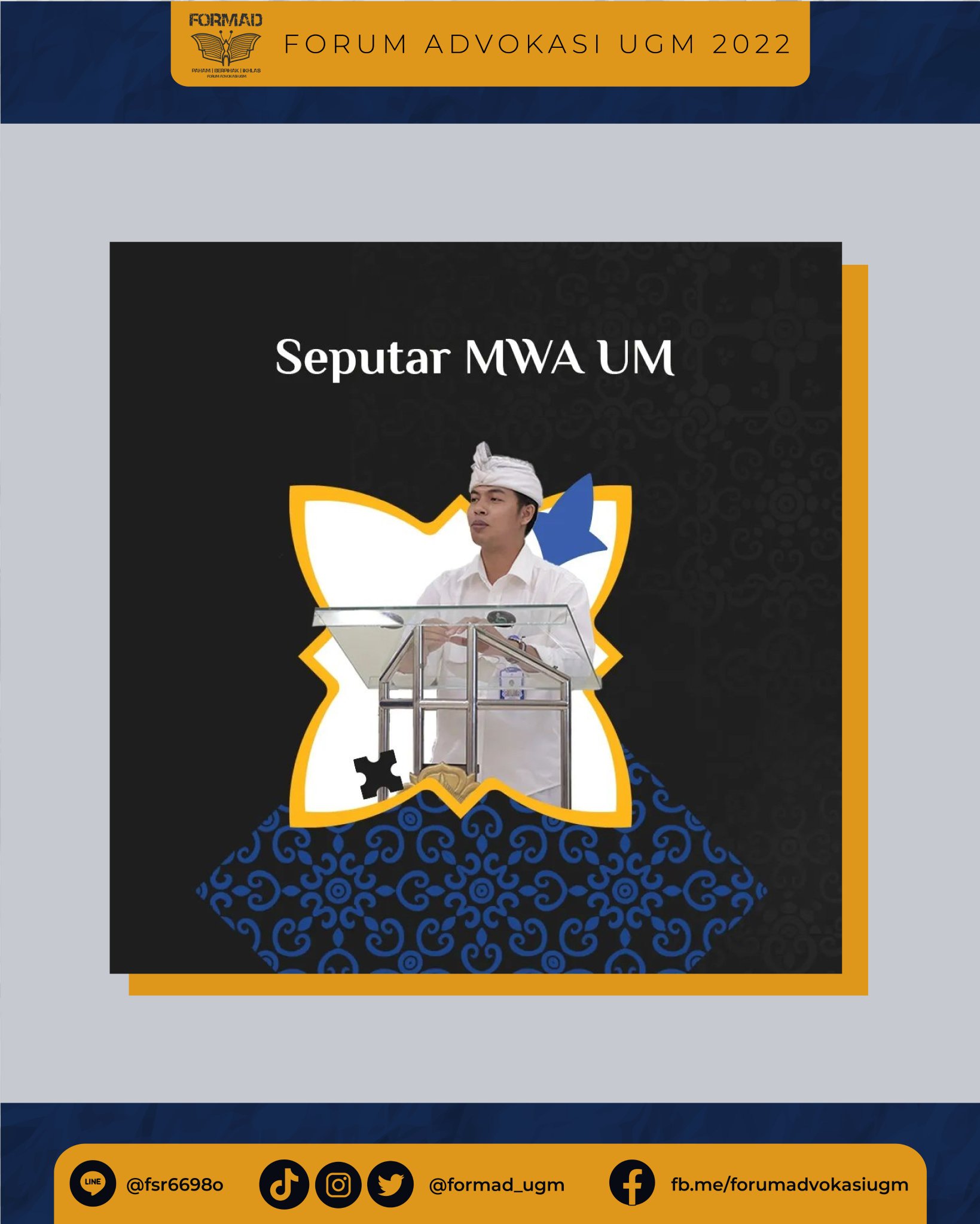 Forum Advokasi UGM on Twitter: "Daftarkan dirimu untuk MWA UM UGM yang lebih baik! Ikuti dan ...