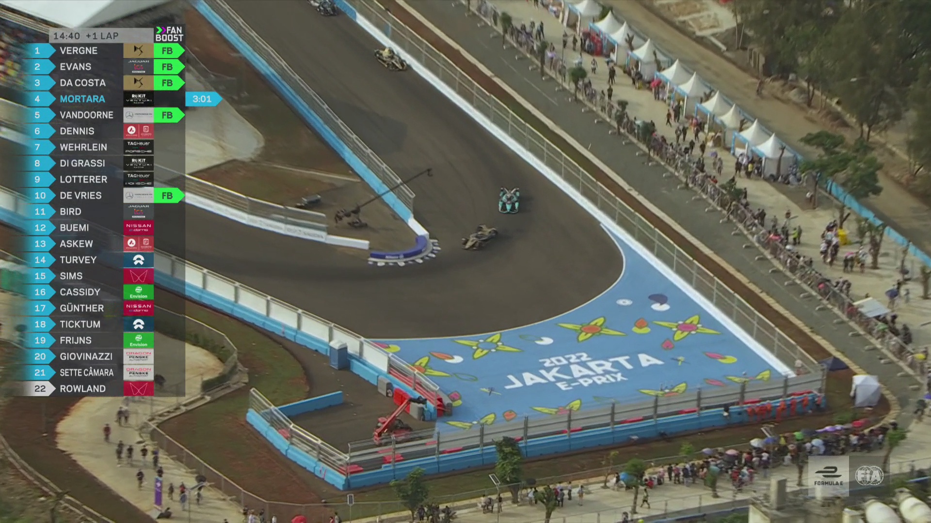 ABB FIA Formula E World Championship on Twitter: "Who picked up your #FANBOOST vote? 🗳 🇮🇩 2022 # ...