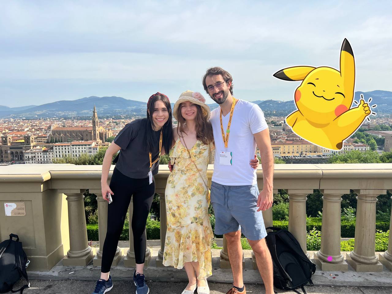 Laysa Uchoa ッ on Twitter: "The three Python Musketeers 🐍⚔️ with @anastasiatymo from ...