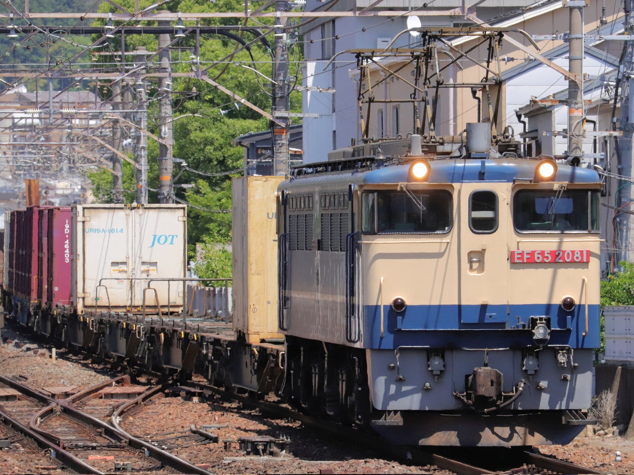 戸中 康之 on Twitter: "EF65 2081 5087レ 2022.6.4 https://t.co/S4SvgTTg6q" / Twitter