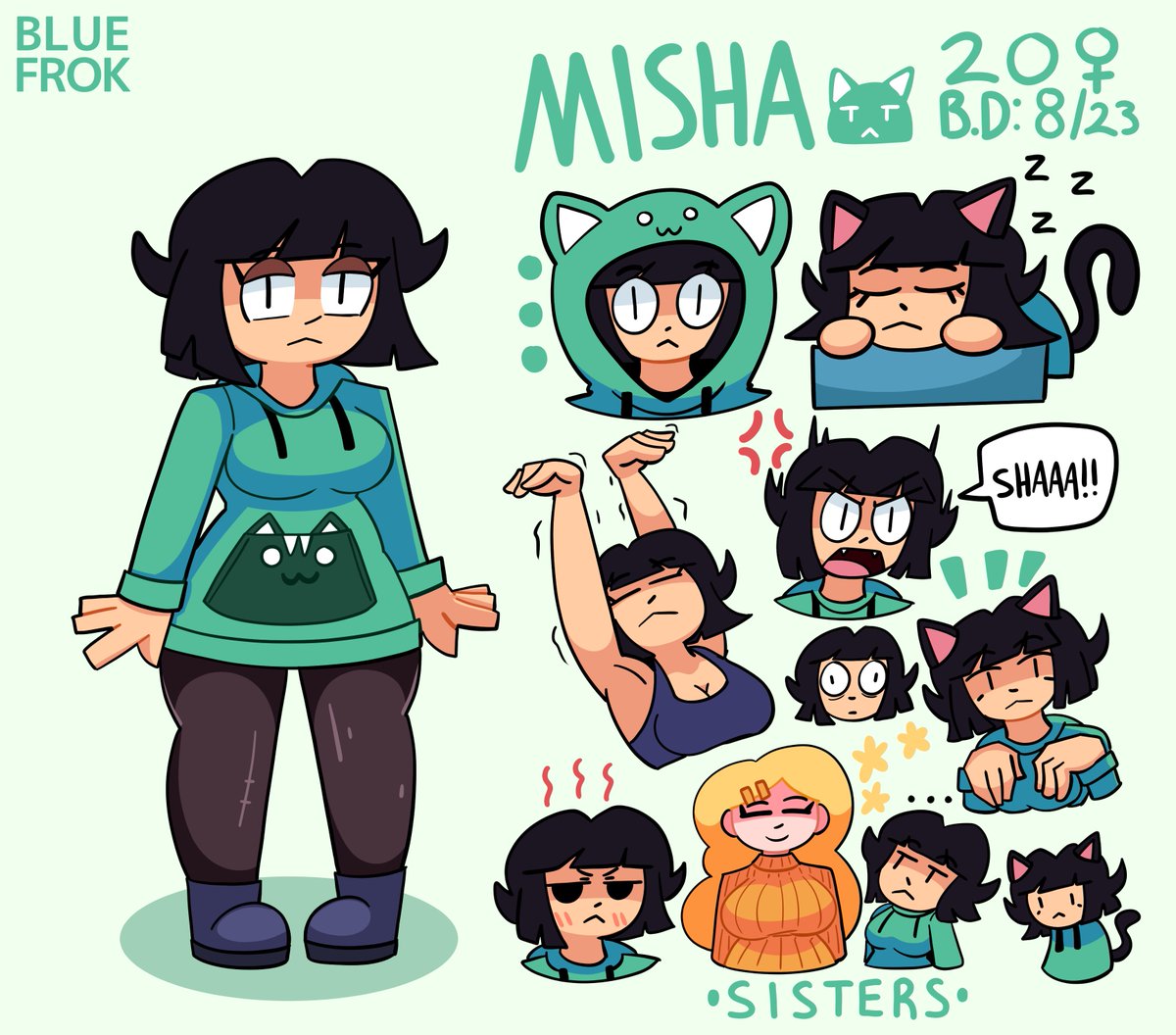 melzz on Twitter: "RT @Bluefrok: Pin Comment 📌/ Ocs Ref. Sheets"