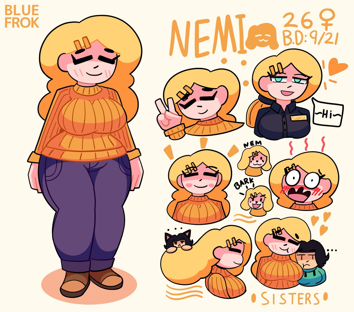 melzz on Twitter: "RT @Bluefrok: Pin Comment 📌/ Ocs Ref. Sheets"