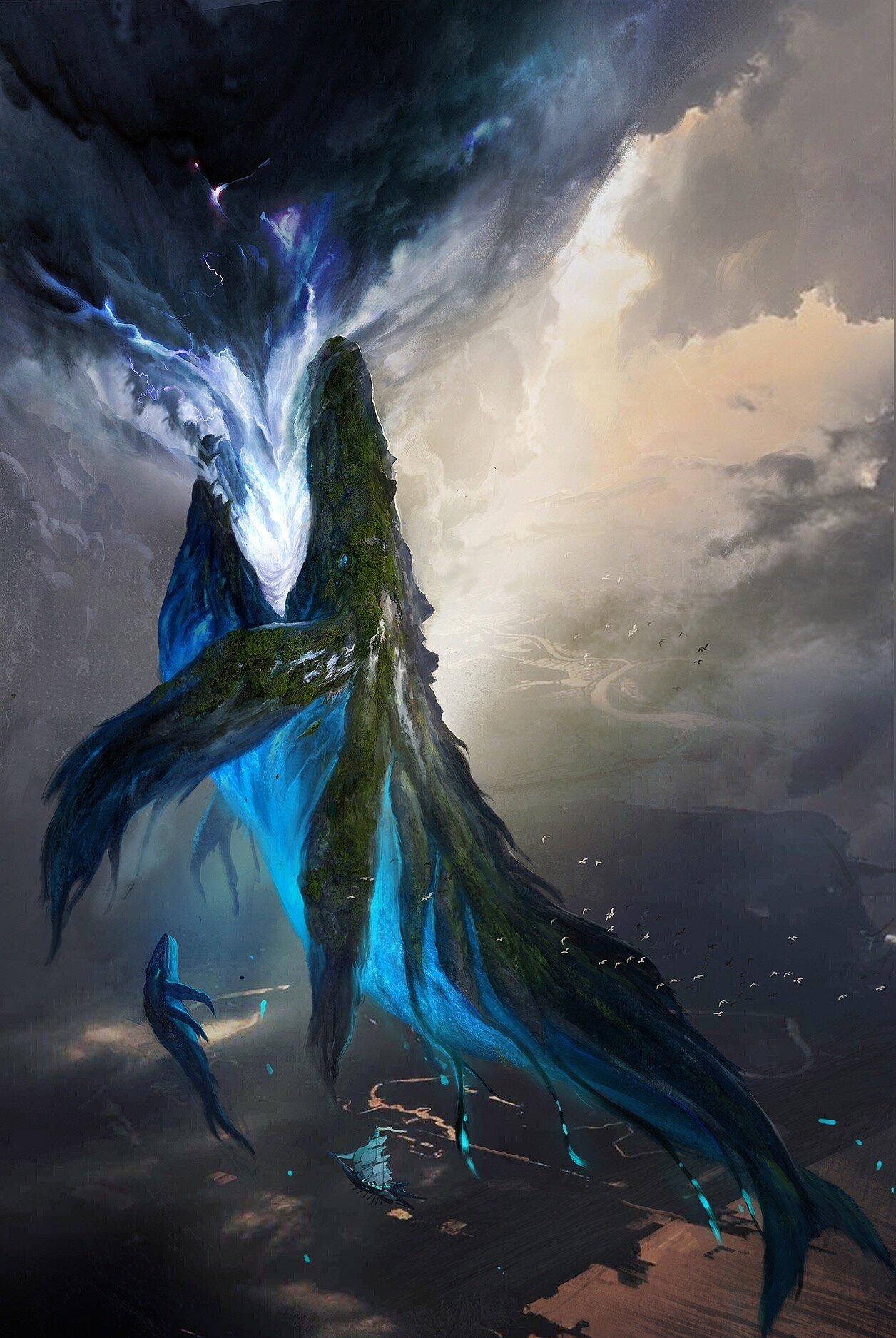 竹田伊織 on Twitter: "RT @VideoArtGame: Illustration | Cloud Eater Artist: M H https://t.co ...