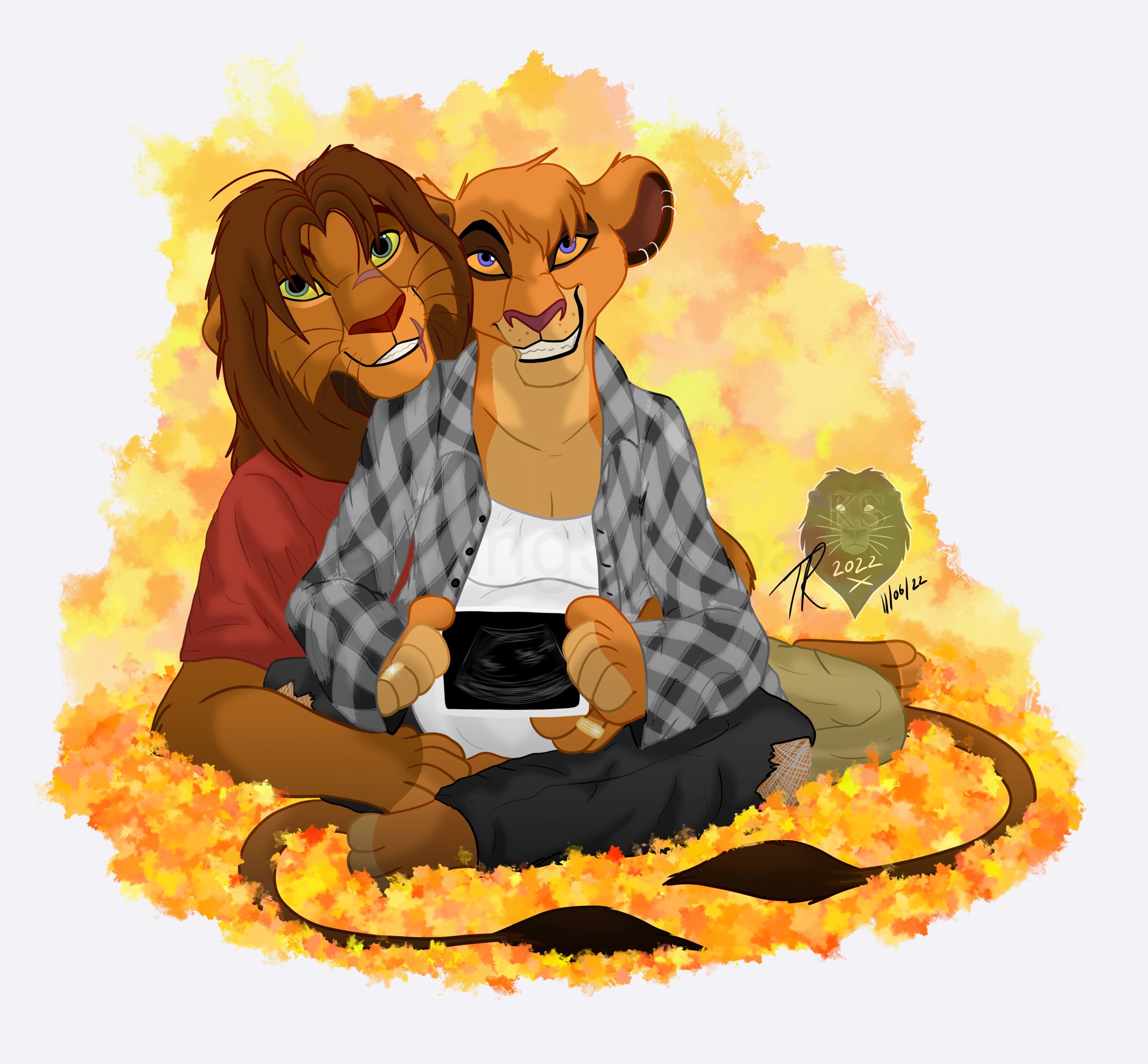 Lion King Vitani And Kopas Cubs