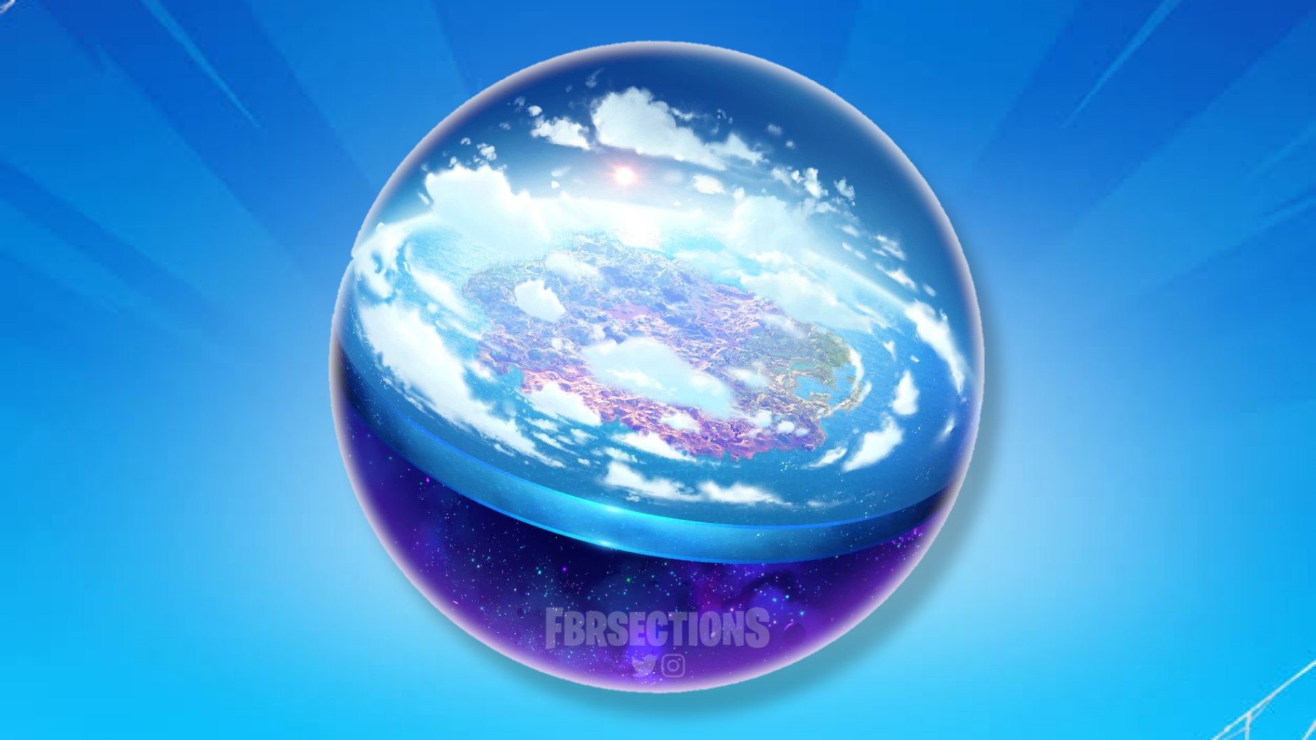 Fortnite on Twitter: "The view of the island from the ice moon! 🔥 #Fortnite https://t.co ...