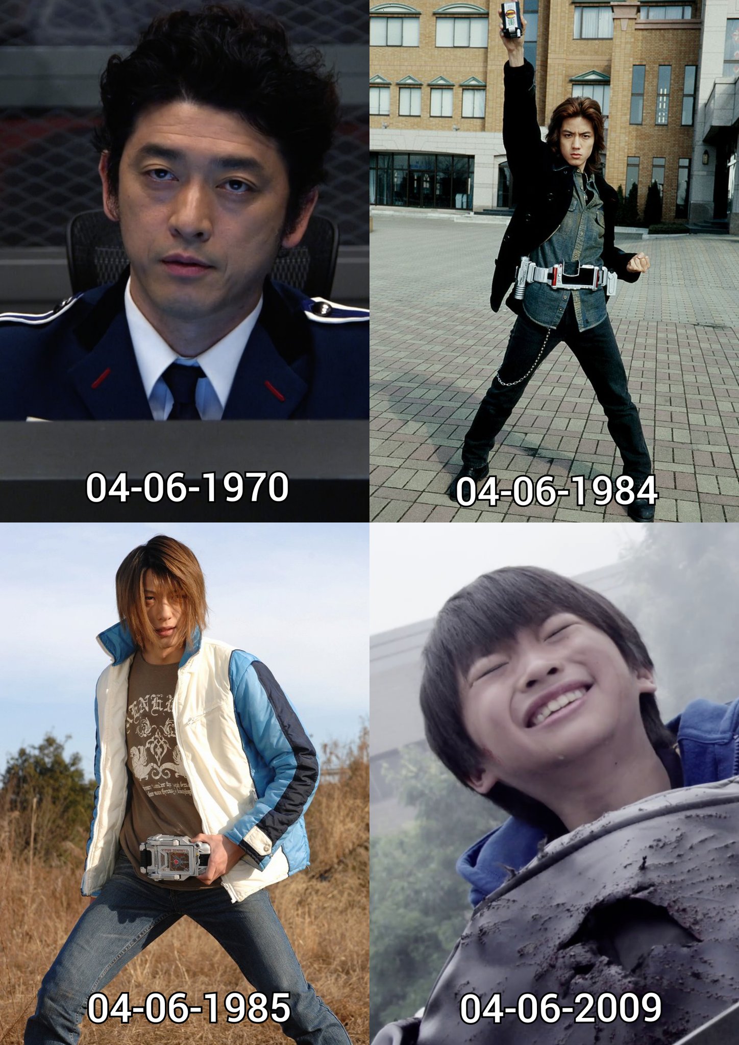 Kamen Rider W Cast