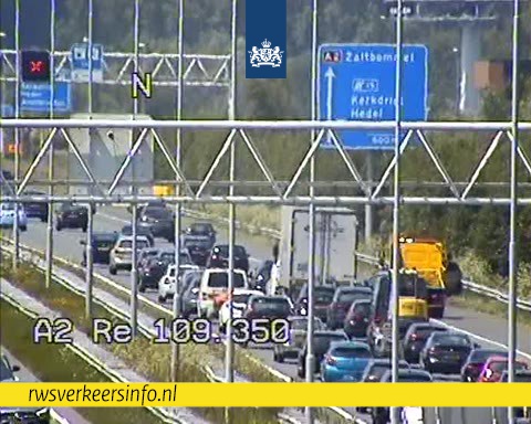 Rijkswaterstaat Verkeersinformatie on Twitter: "Een ongeval op de #A2 bij Kerkdriel richting ...