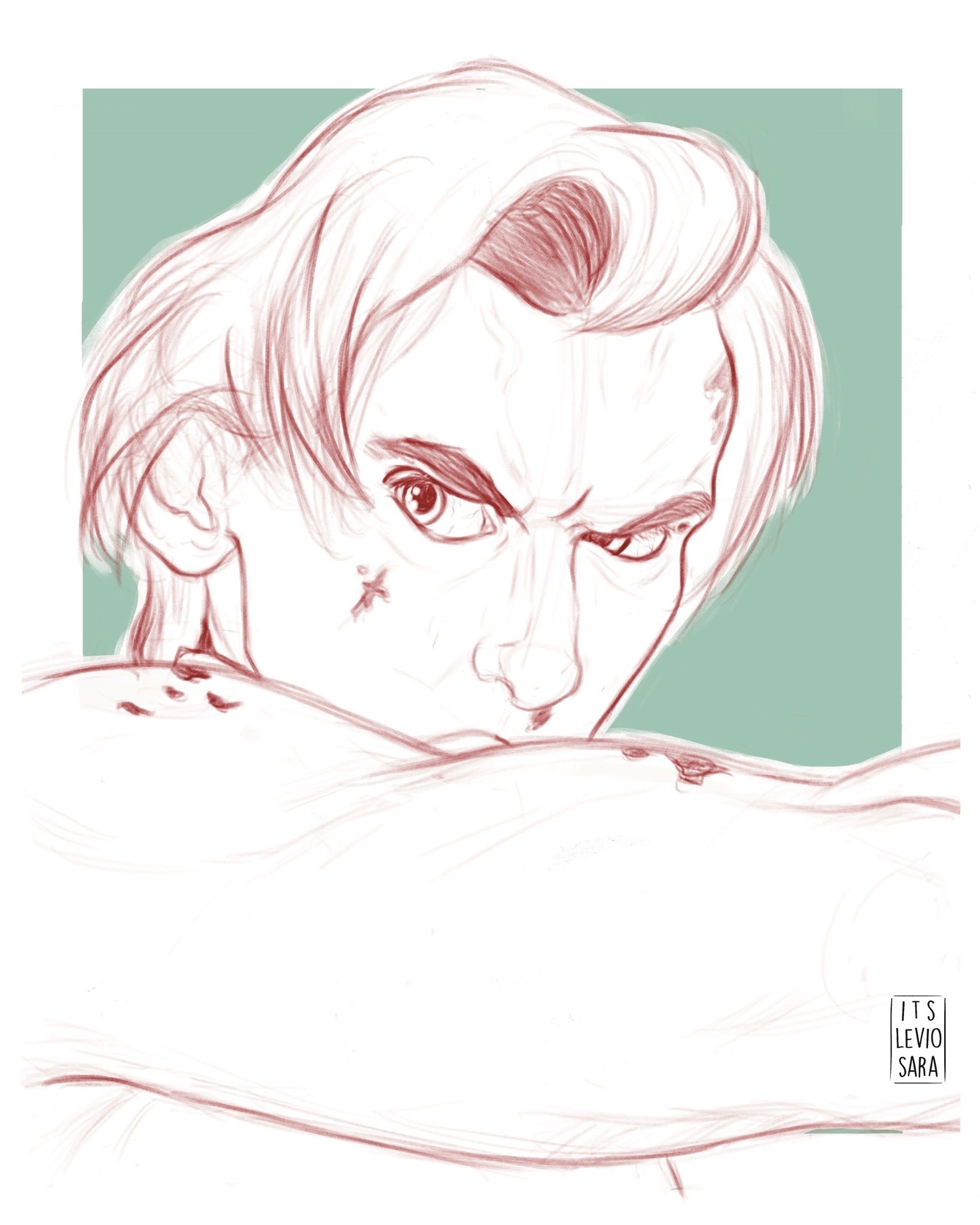 Jamie Campbell Bower Sketch