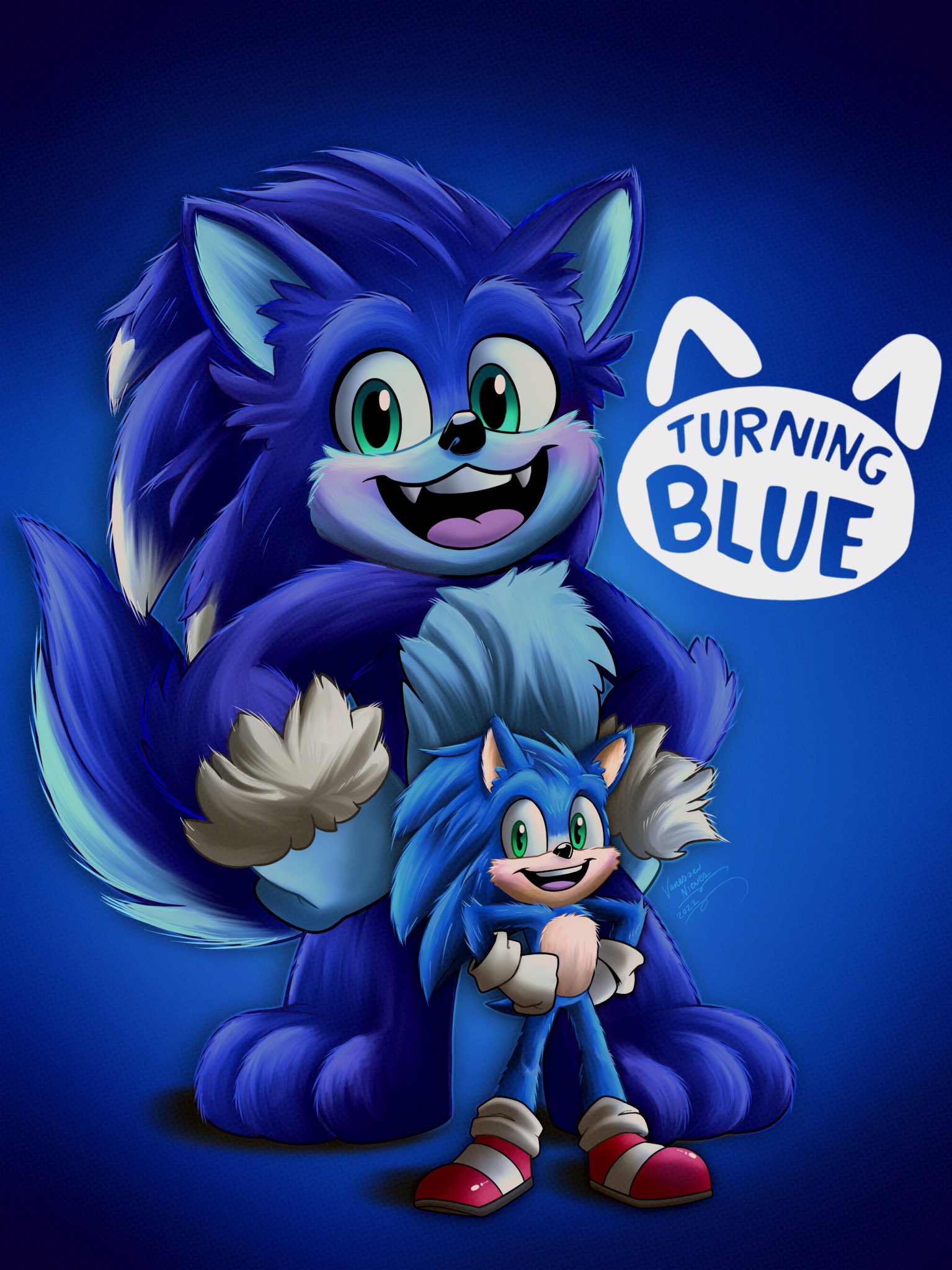 Sonic The Werehog And Sonic The Hedgehog