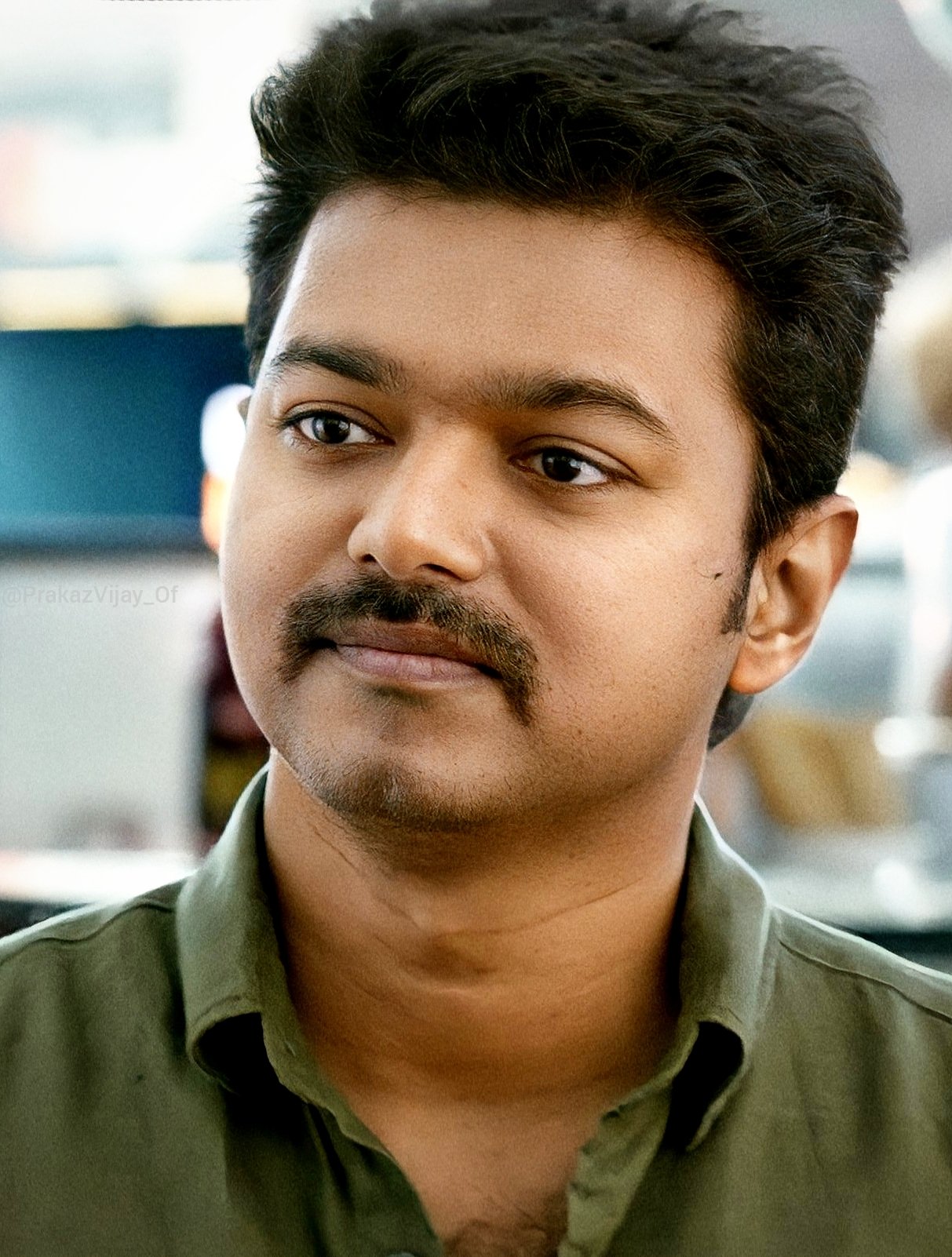 Thuppakki Vijay Hair Style