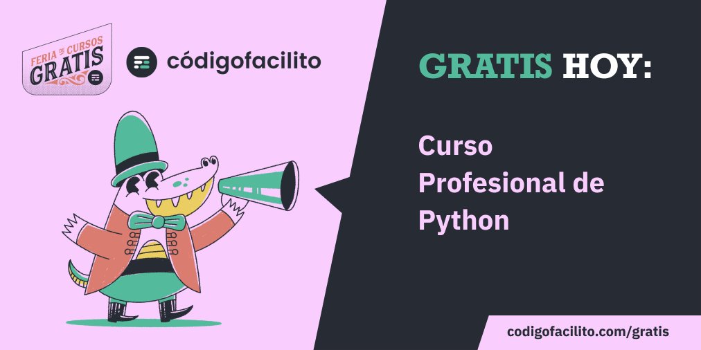 Código Facilito 🐊 on Twitter: "Llegó el día que estabas esperando. Ya puedes ver gratis el Curso ...