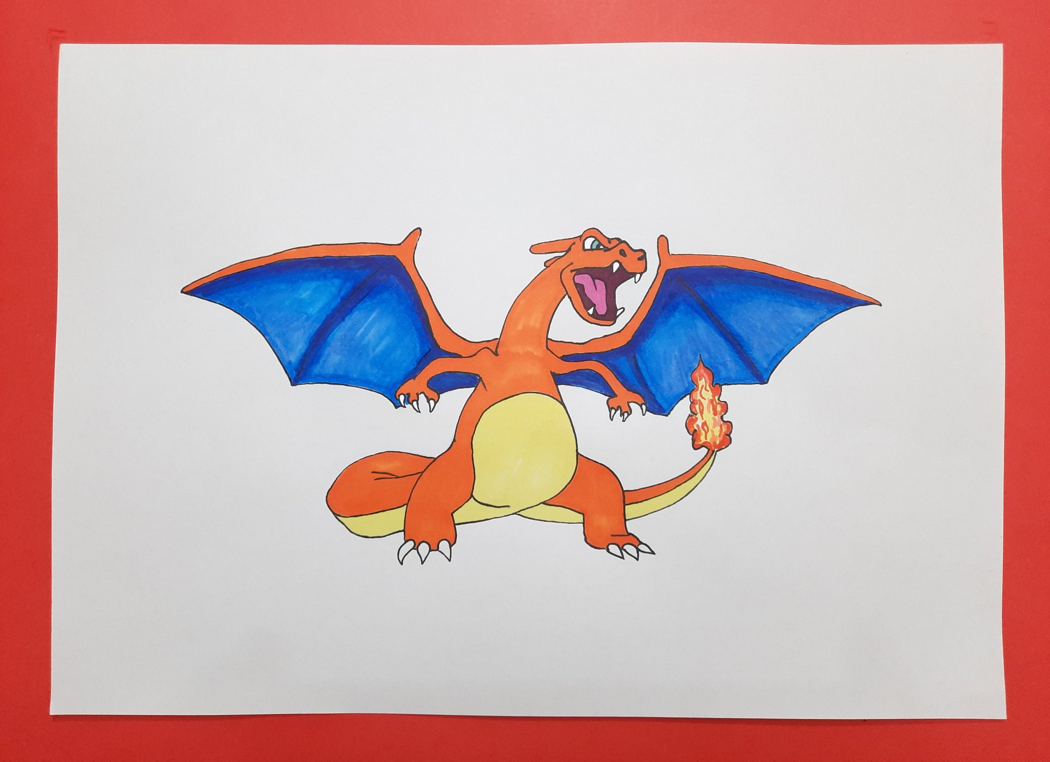 Cute Charizard Drawing