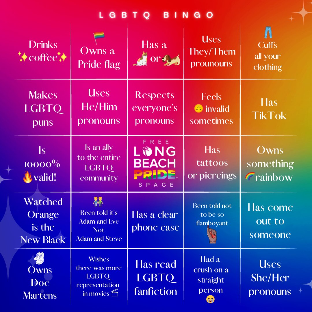 LGBT+ BINGO Card👑 Descubra o mundo das apostas online com ellis shepherd LGBT+ BINGO Card👑 Descubra o mundo das apostas online com ellis shepherd
