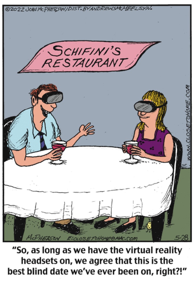 Blind Date Cartoon