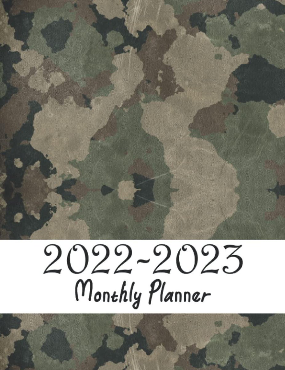 DOWNLOAD PDF 2022-2023 Monthly Planner: Lovely Military Cover, 2022 ...